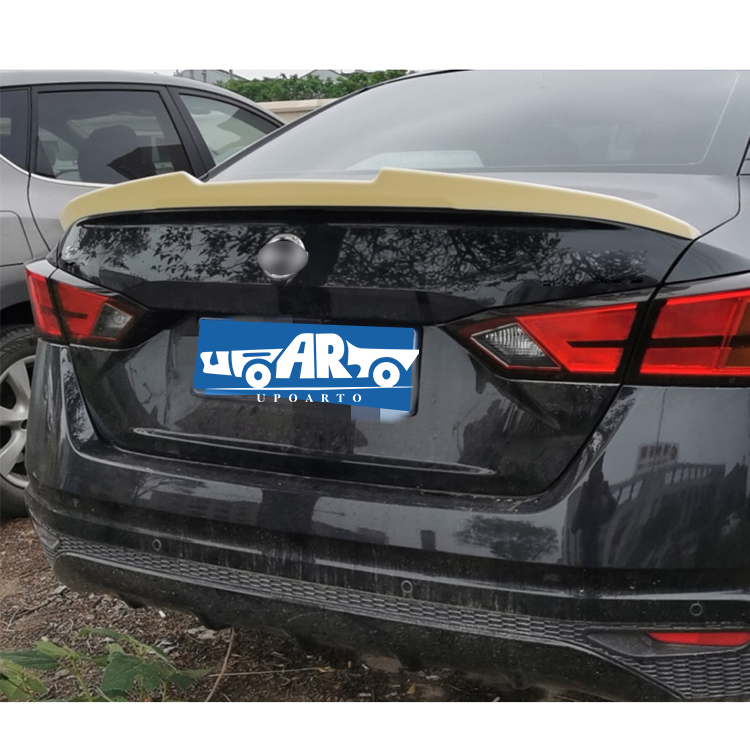 HAOSHENG ABS Blade Style Add-on Rear Trunk Lid Spoiler Nissan Altima ...