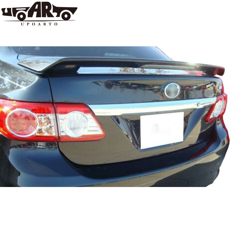 HAOSHENG ABS With Lamp Add-on Rear Trunk Spoiler Toyota Corolla 2008 ...
